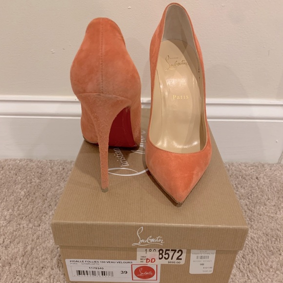 Christian Louboutin | Shoes | Christian Loubs Size 39 Pigalle Follies ...